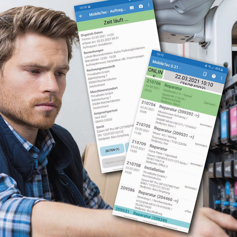 LKS® MobileTec App - LKS® Druckgeräte- und IT Services